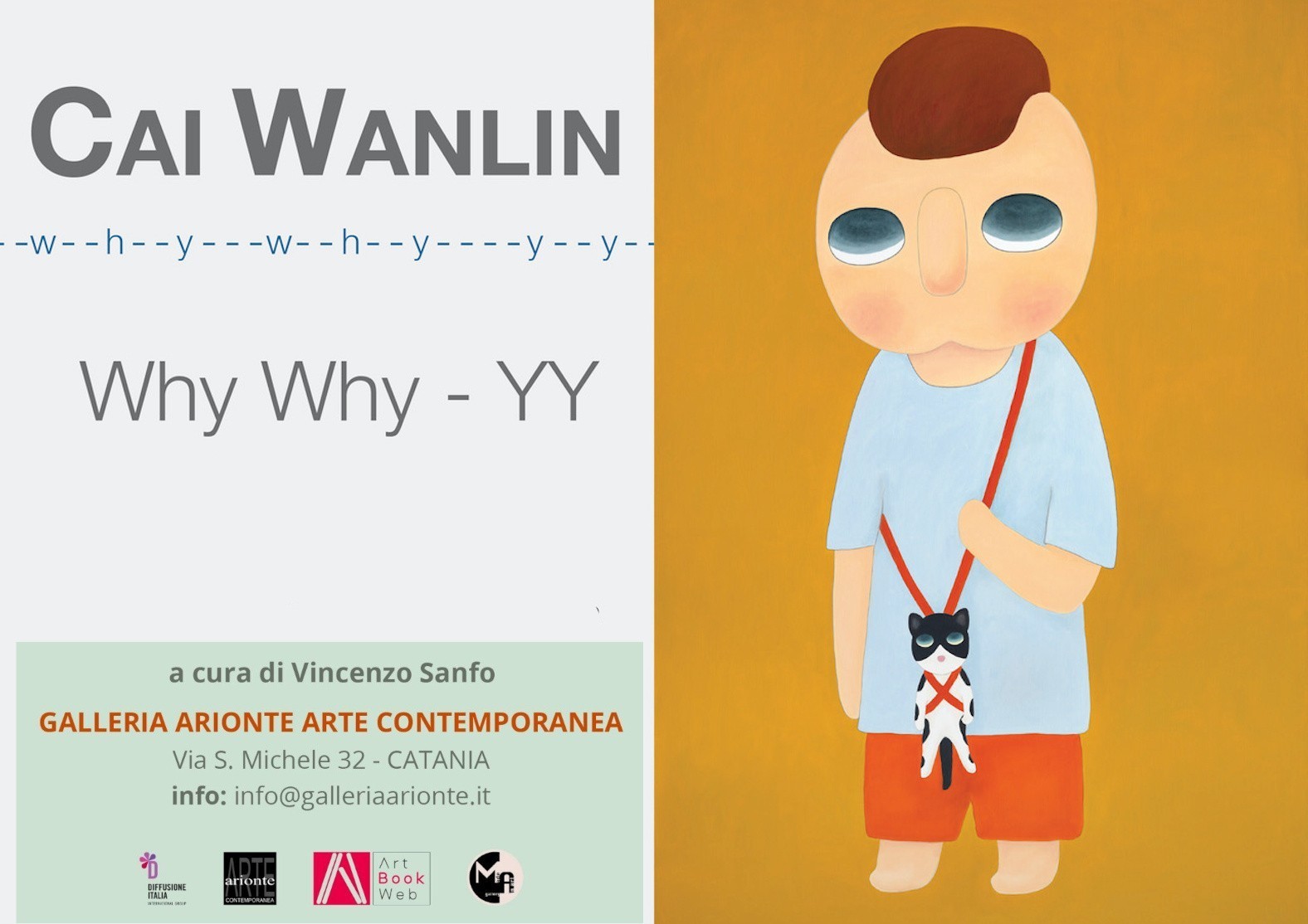 Cai Wanlin alla Galleria Arionte, con la sua prima mostra personale in ...