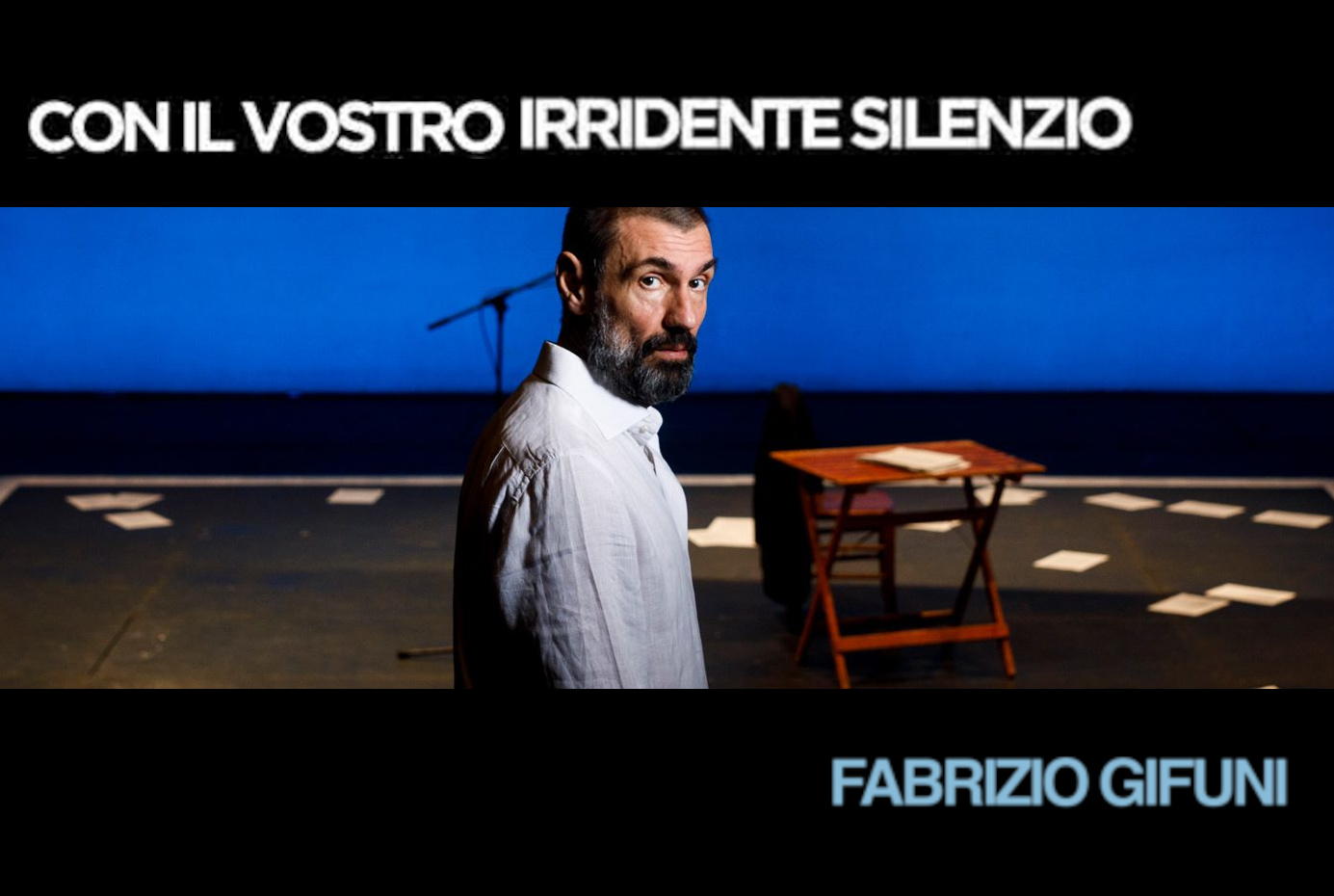 ''Con il vostro irridente silenzio'', Fabrizio Gifuni legge Aldo Moro ...