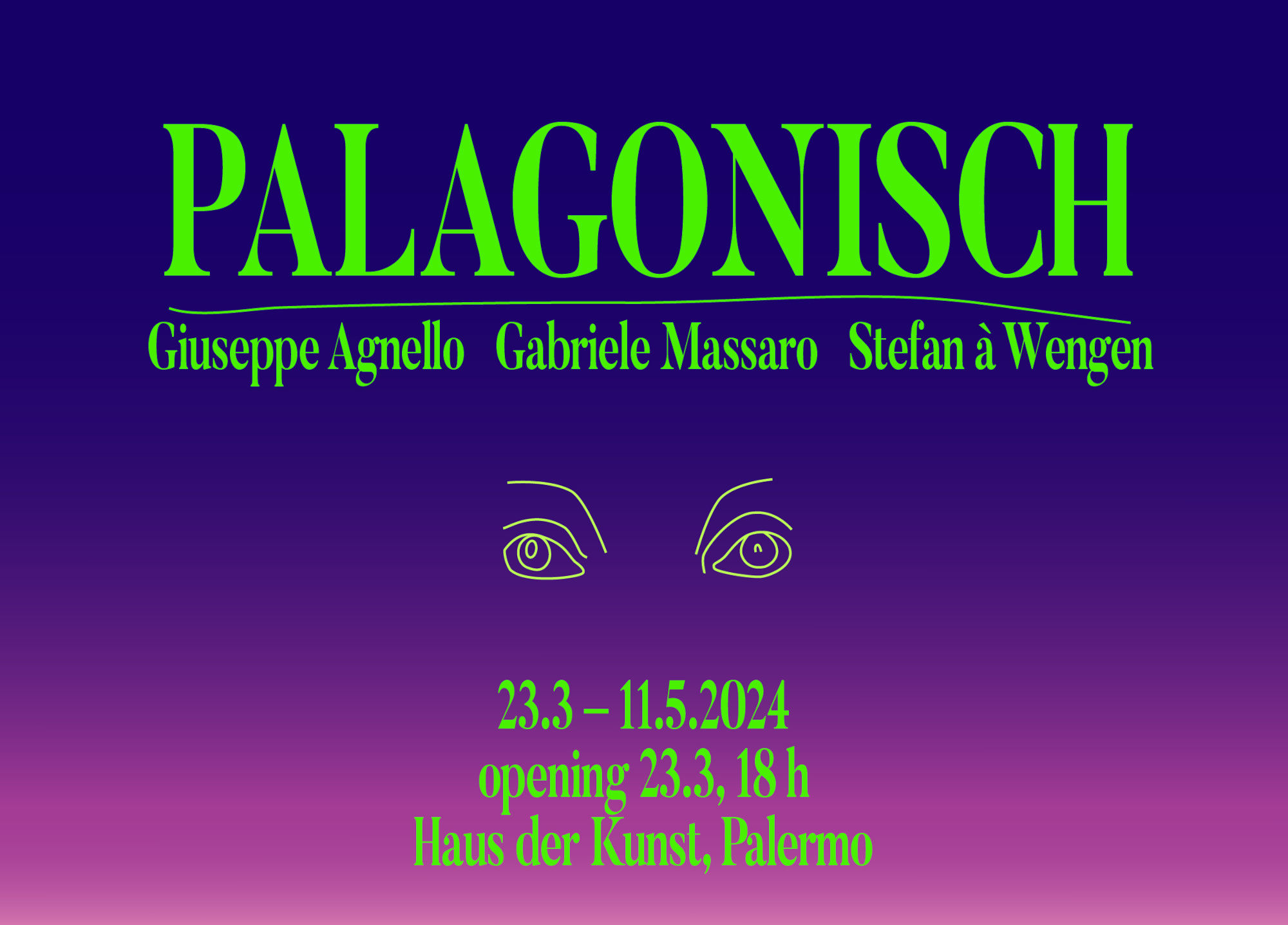''Palagonisch'', all'Haus der Kunst dei Cantieri Culturali alla Zisa ...