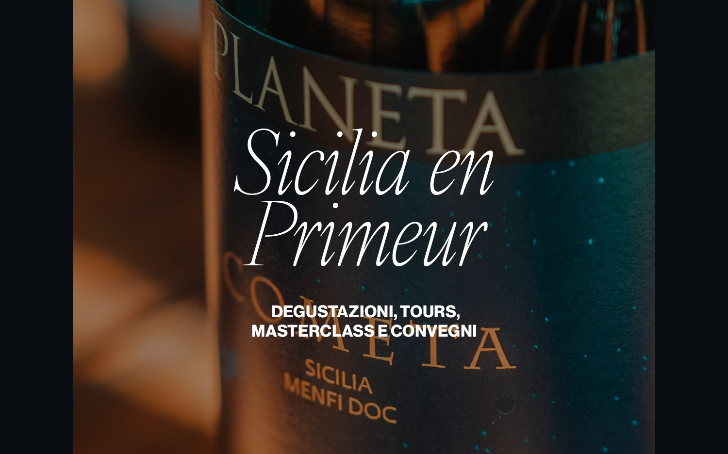 Planeta presenta il vino di Menfi a Sicilia en Primeur 2024 | Guida Sicilia