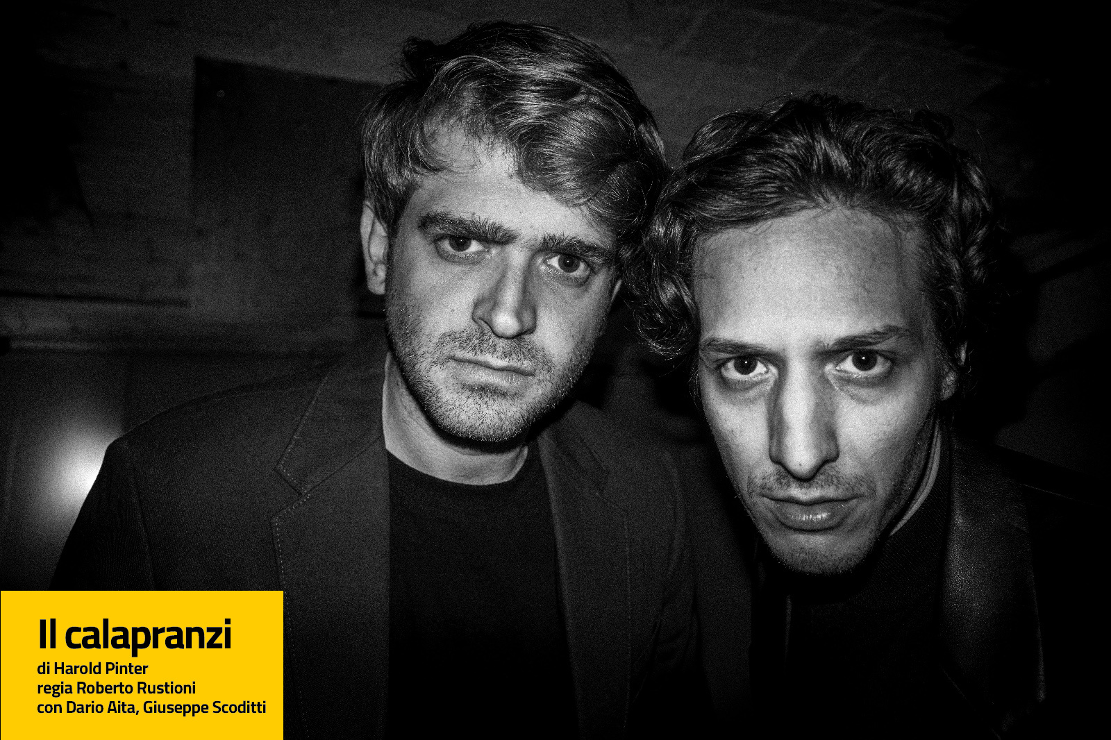 ''Il calapranzi'' di Harold Pinter alla Sala Strehler del Teatro Biondo ...