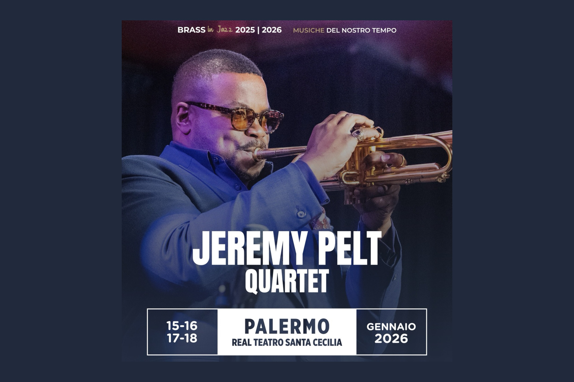 ''Jeremy Pelt 4tet'' al Real Teatro Santa Cecilia di Palermo - Real ...